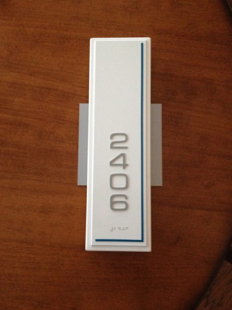 unit door numbers - Architectural Signage Design Group